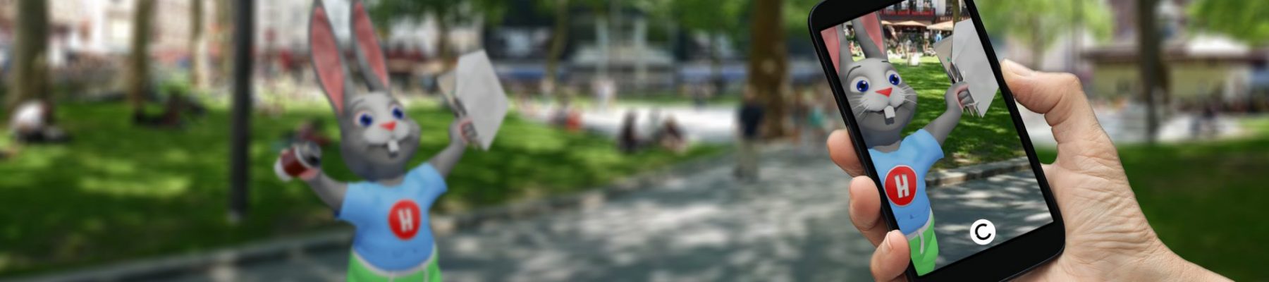 Rosie's Rainbow Augmented Reality Treasure Hunt - CATALYST VR